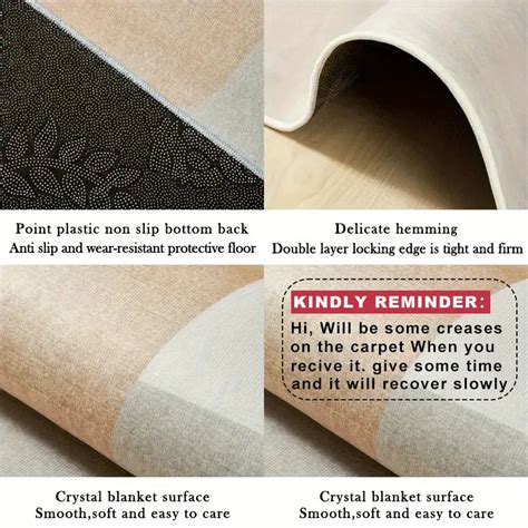 페르시안 토템 디자인의 고급 벨벳 크리스마스 카펫 미끄럼 방지 세탁기 사용 가능 거실 침실 야외 및 Temu Republic Of Korea