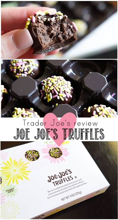 Sweet On Trader Joe S Sunday Joe Joe S Truffles Truffles Trader Joes Black And White Cookies