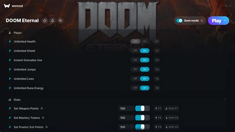 Doom Eternal Cheats And Trainer For Xbox Trainers Wemod Community