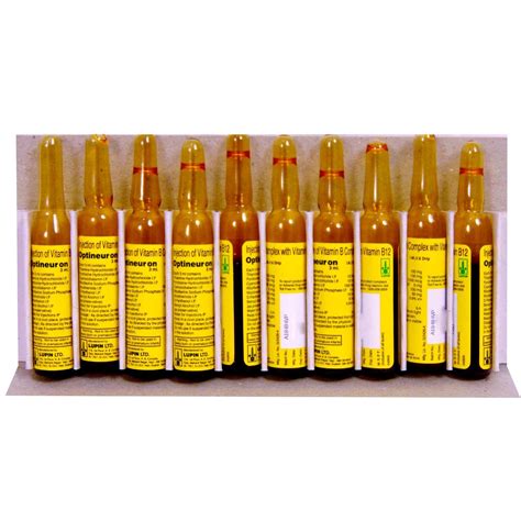 Optineuron Injection 10 X 3 Ml Price Uses Side Effects Composition