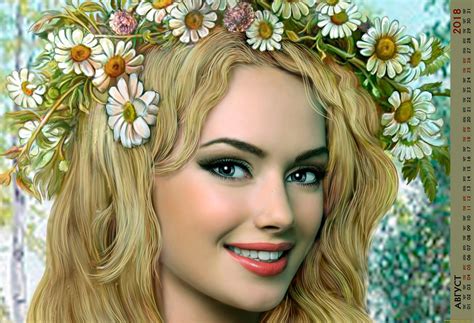 Картинки девушка весна рисунок 68 фото