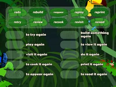 Prefix Re Teaching Resources