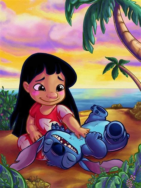 Lilo And Stitch Wallpaper For Mobile Phone Tablet Desktop Computer And Other Devices Hd And K