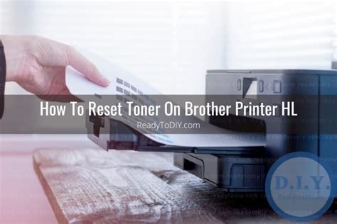 Brother HL Printer Not Working How To Fix Reset Ready To DIY