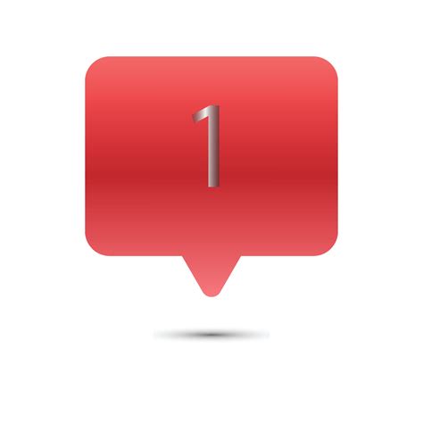 Chat Notification Icon Notification Speech Bubble Sign Vector Illustration For Web And Social