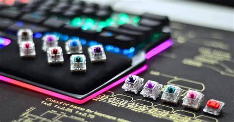 A Guide To Mechanical Keyboard Switch Types