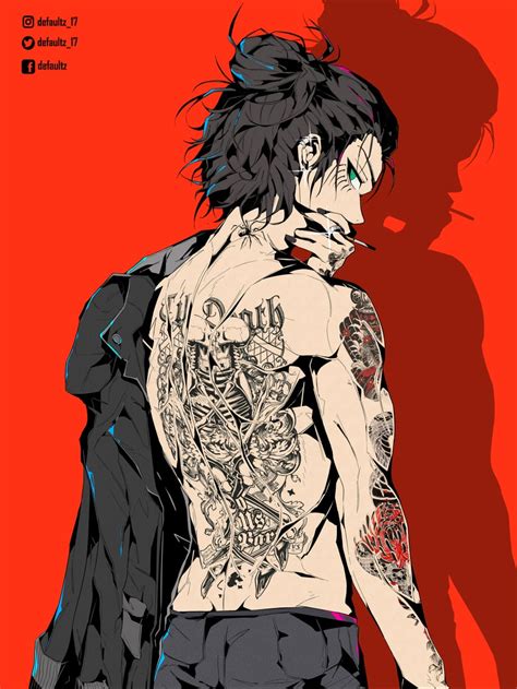 Eren Yeager Shingeki No Kyojin Drawn By Defaultz Danbooru