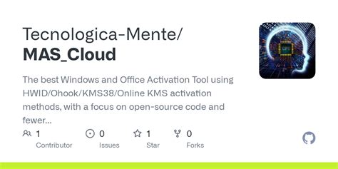 Github Tecnologica Mente Mas Cloud The Best Windows And Office Activation Tool Using Hwid