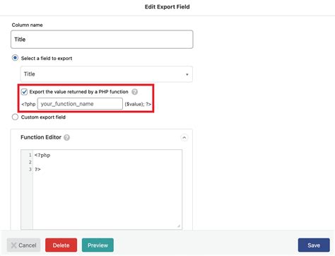 How To Pass Exported Wordpress Data Through Php Functions Wp All Import