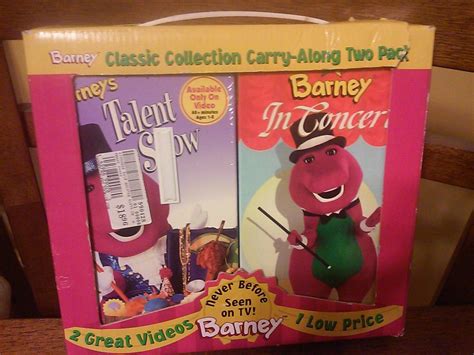 Barney Video Two Pack By Jeremycrispo19 On Deviantart