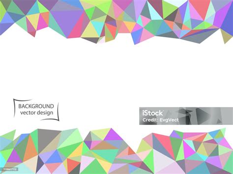 추상 여러 가지 빛깔의 다각형 모자이크 텍스처입니다 벡터 일러스트입니다 배경 0명에 대한 스톡 벡터 아트 및 기타 이미지 0