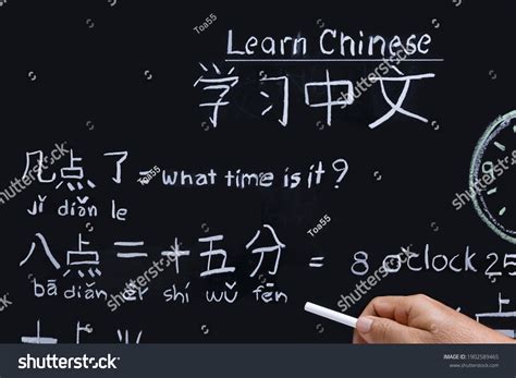 Learning Chinese Alphabet Pinyin Classroom Stock Photo Edit Now 1902589465