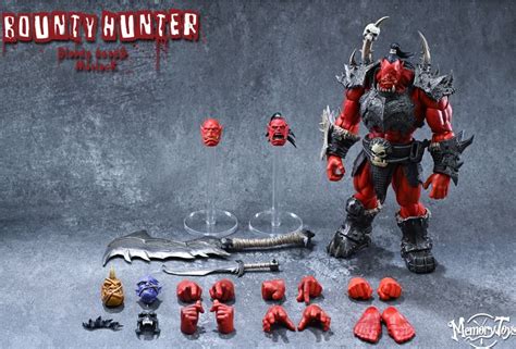Preorder Memory Toys 112 Bounty Hunter Red Orc Action Figure