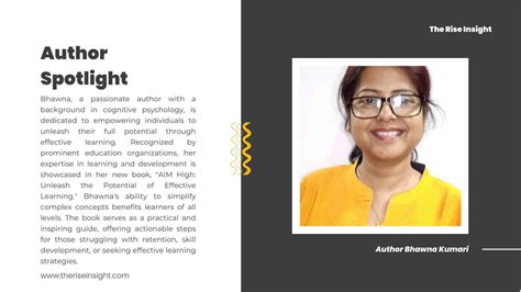 Meet The Author Bhawna Kumari The Rise Insight The Rise Insight