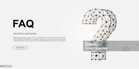 방문 페이지 템플릿에 대한 물음표 3d 낮은 폴리 기호 디자인 그림을 지원하는 데 도움이 됩니다 홈페이지 디자인에 대한 다각형 Faq 그림 Adv 페이지 질의응답에 대한