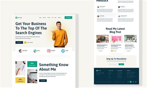 SEO Xpert Personal SEO Specialist Website Templately