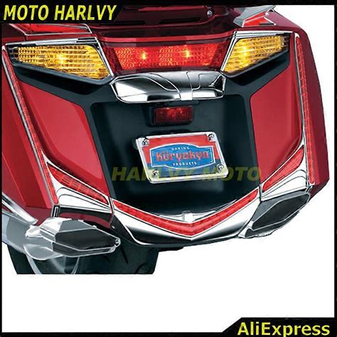 Rear Fender Tip With Led Accent Light For Honda Goldwing Gl1800 And F6b