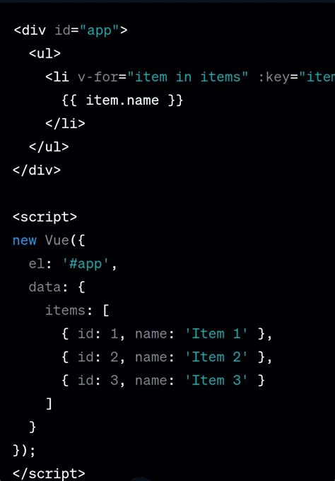 Shariq Bakal On Linkedin In Vuejs The V For Directive Is Used To Render A List Of Items Based