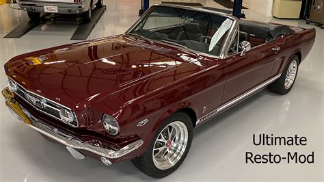 1966 Mustang Convertible Revology Restomod Quality Classics