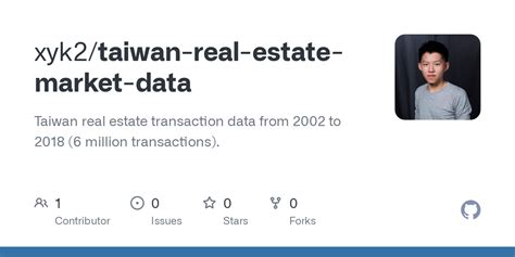 Github Xyk2taiwan Real Estate Market Data Taiwan Real Estate Transaction Data From 2002 To