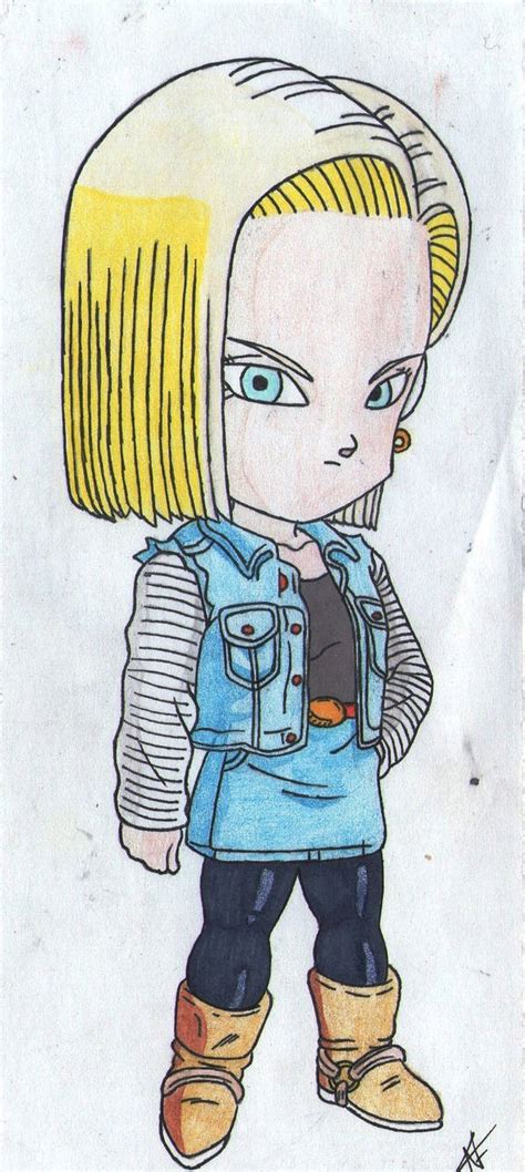 Dbz Android 18 Chibi By Thesexychurro On Deviantart