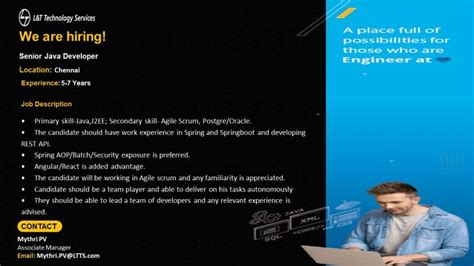 mythri vijayendra on linkedin java j2ee agilescrum restapi