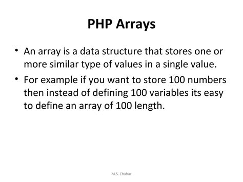Introduction To Php Ppt