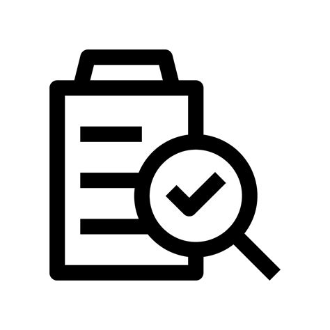 Evaluate Icon For Your Website Mobile Presentation And Logo Design Vector Art At