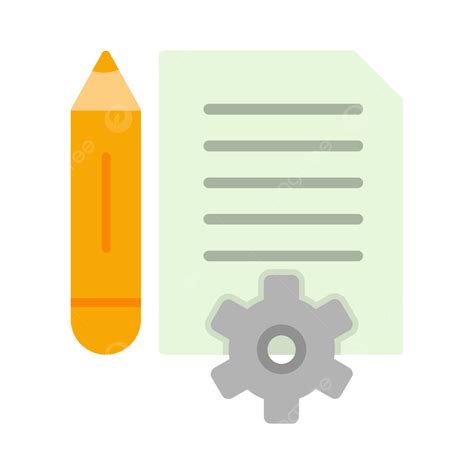 Contract Flat Icon Vector Contract Document Edit Png And Vector With