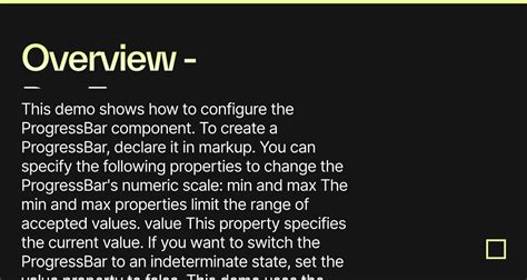 Overview DevExtreme Progress Bar Codesandbox
