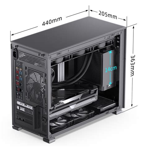 Jonsbo D31 Mesh Screen Black