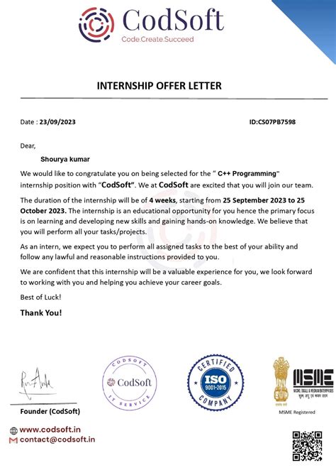 Shourya Dwivedi On Linkedin Internship Codsoft Learning