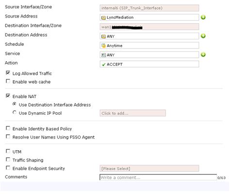 Lync Me Unified Communications Blog Configure Fortigate With SIP