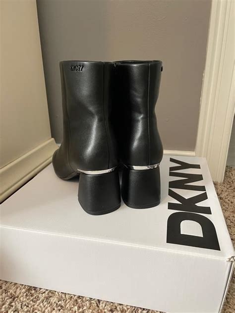 Dkny Womens Caleena Block Heel Dress Boots Macys