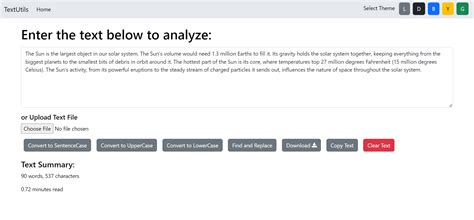 github sanmeet26 textutils this is a simple web application developed in react where we can