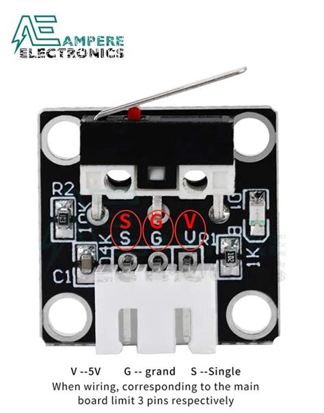 Creality Ender 3pro Endstop Switch Module 4 Hole Ampere Electronics