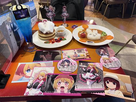 Oshi No Ko Collaboration Cafe Roshinoko