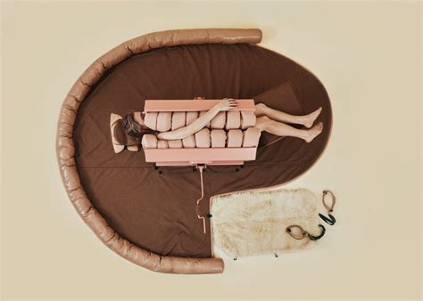 Lucy Mcrae Creates Compression Carpet Hugging Machine