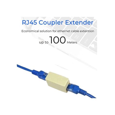 Jual Barel Rj45 Single Doubleutp Lan Ethernet Barrelsambungan Kabel Lan Barel Couple Rj45