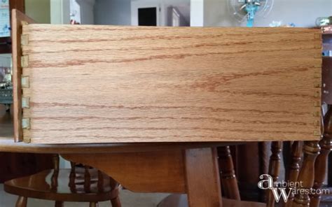 How To Fix A Broken Drawer Side With Dovetails Using A Bandsaw Ambient Wares