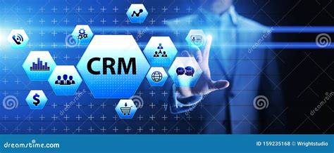 Crm Customer Relationship Management Automation System Software Business And Technology