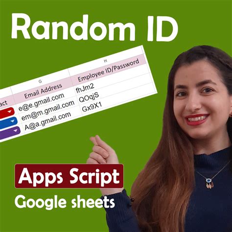 How To Generate A Random ID In Google Sheets Apps Script