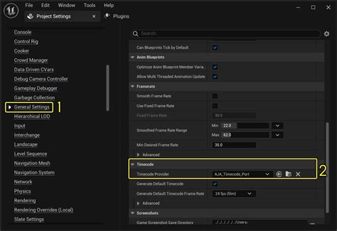 Timecode And Genlock In Unreal Engine Unreal Engine 55 Documentation