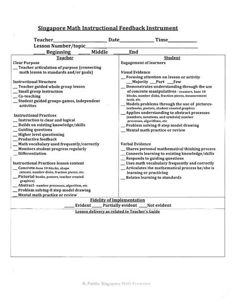 Pdf Singapore Math Observation Form Dokumen Tips