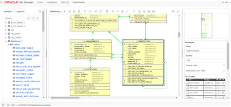 Demonstrating Oracle Sql Developer Web Create And Alter Table