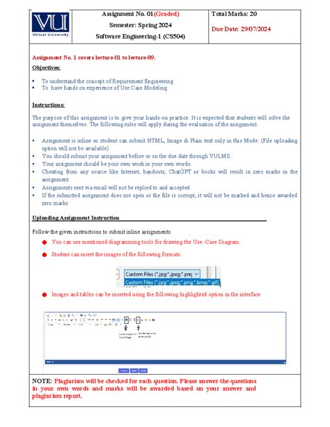 Spring 2024 CS504 1 SOL Assignment No 01 Graded Semester Spring