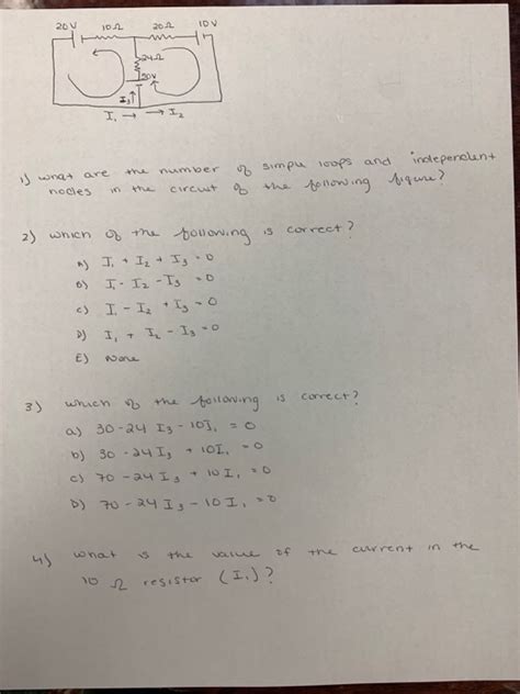 Solved Circuit Physics Problems Trying Practice Problems Chegg Com