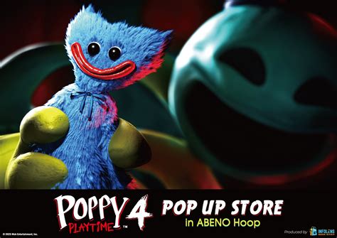 話題のpop Up Storeが遂に関西上陸！人気ホラーゲーム「poppy Playtime（ポピープレイタイム）」公式pop Up