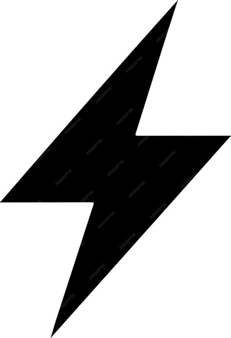 Premium Vector Minimal Flash Lightning Bolt Logo Electric Power Symbol Power Energy Sign 4