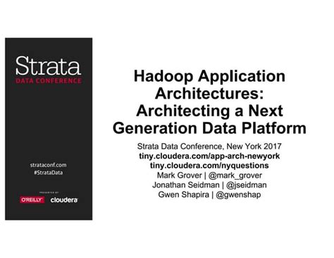 Architecting A Next Generation Data Platform Pdf